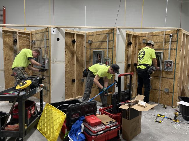 Electrical apprentice students showcase their in-demand skills in ...
