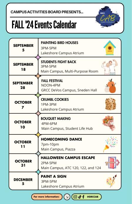 Campus Activities Board | Grand Rapids Community College